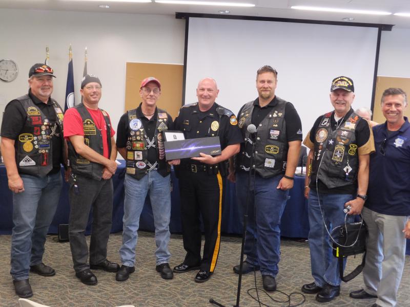 Delaware Patriot Guard honors Milton police | Cape Gazette