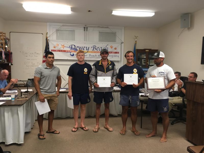 Dewey Beach lifeguards honored | Cape Gazette