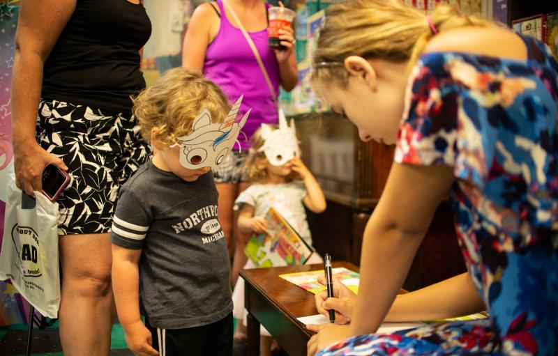 Young author signs books in Rehoboth | Cape Gazette