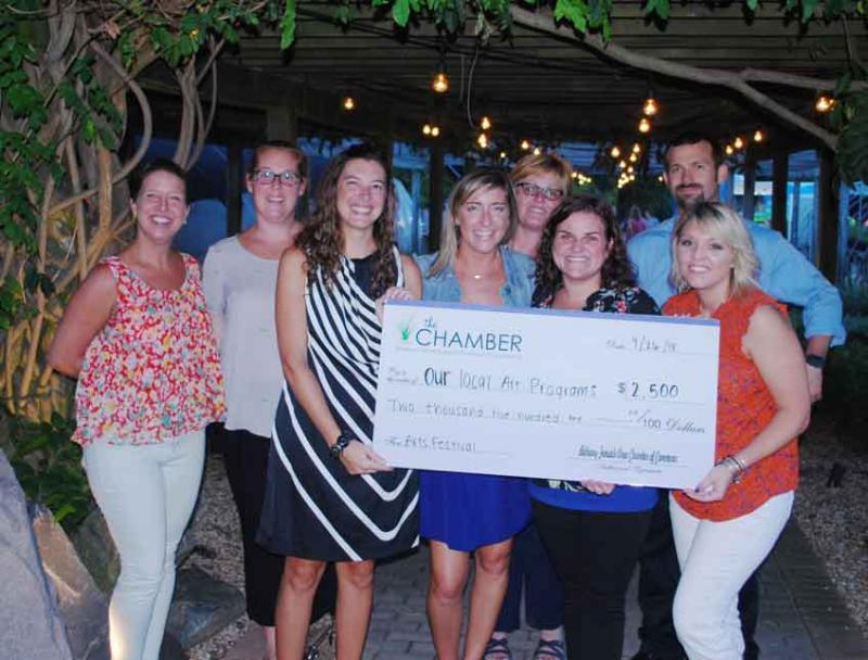 Bethany-Fenwick Area chamber donates to school arts programs | Cape Gazette