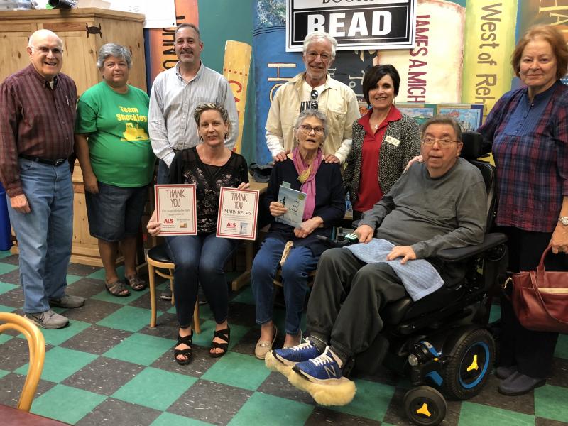Browseabout and author Mary Helms donate book proceeds to ALS ...