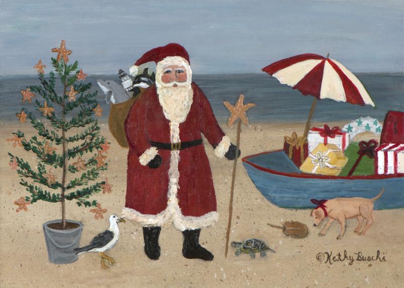 Buschi to release ‘Seaside Santa’ print at show in Rehoboth Dec. 8 ...