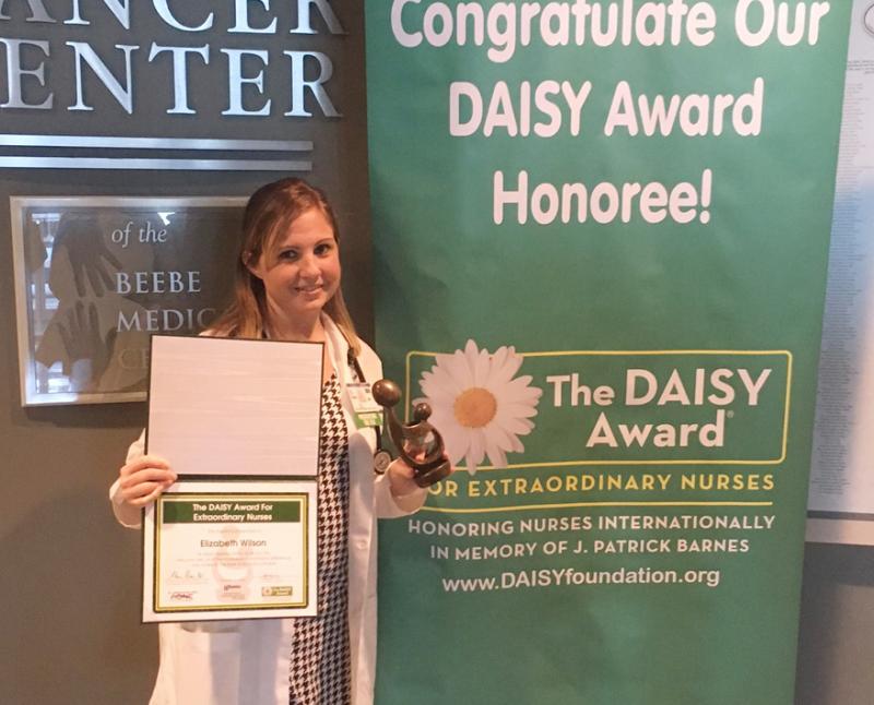 Beebe Healthcare presents DAISY Award to Elizabeth Wilson | Cape Gazette