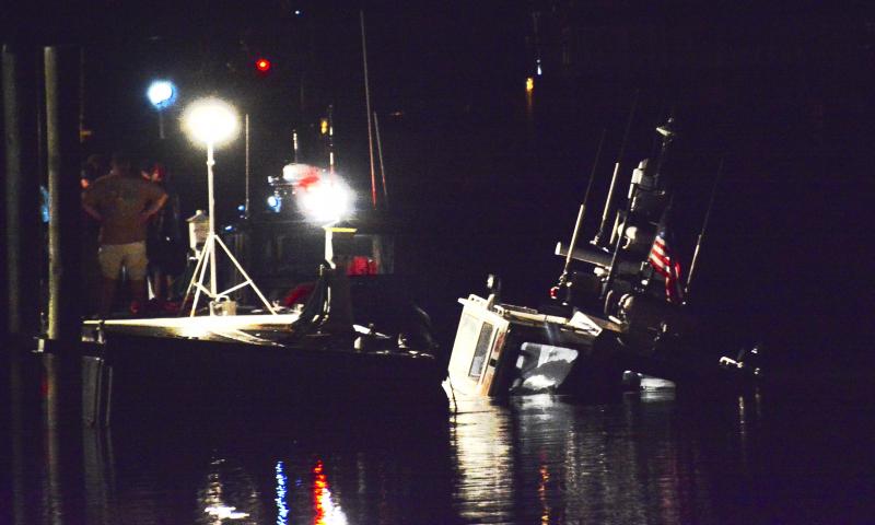 Lewes fire boat repairs underway | Cape Gazette