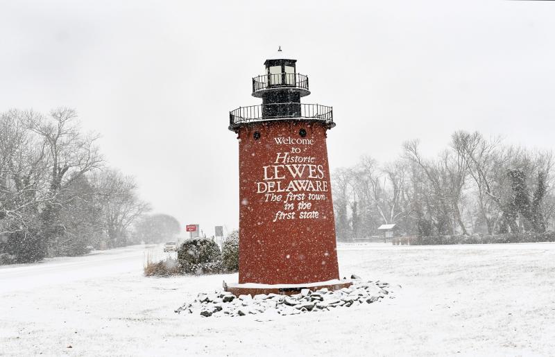 Snowstorm surprises Cape Region | Cape Gazette