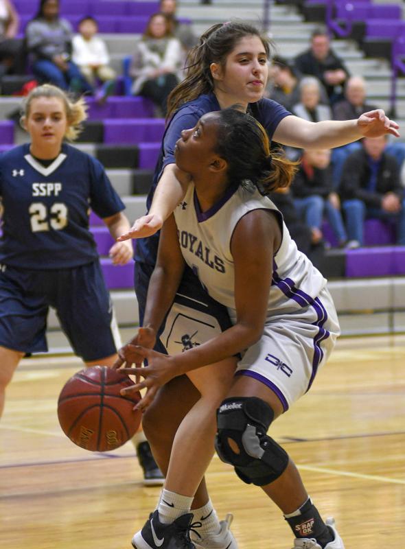 Delmarva Christian girls’ basketball defeats Sts. Peter & Paul 59-11 ...