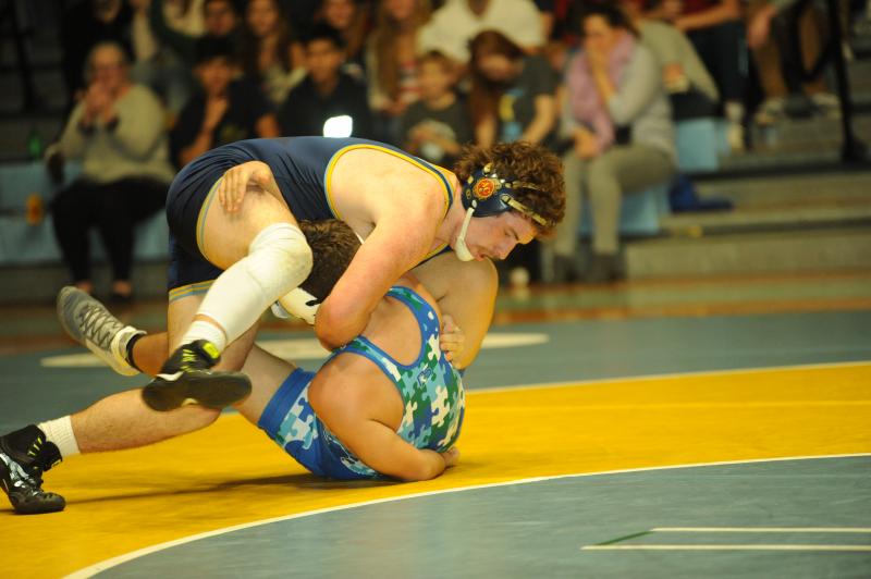 Cape wrestling beats St. Georges 49-20 on Senior Night | Cape Gazette