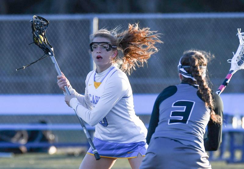 Cape girls’ lax offense freezes Tech defense 18-1 | Cape Gazette