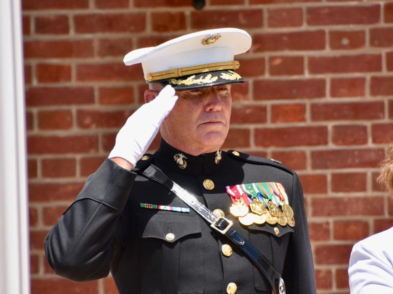 Memorial Day salute on The Circle in Georgetown | Cape Gazette