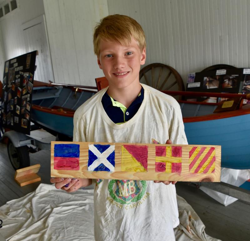 Learning the art of communicating with signal flags | Cape Gazette