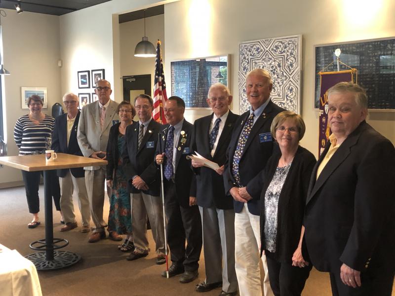 Lewes Lions install officers | Cape Gazette
