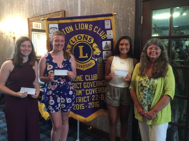 Milton Lions present 2019 scholarships | Cape Gazette