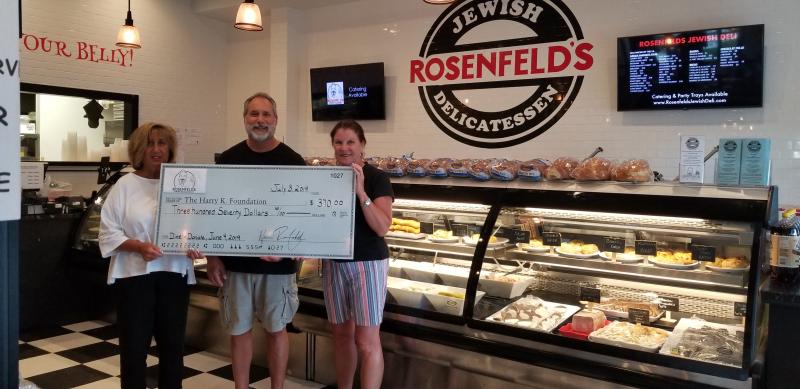 Rosenfeld’s hosts fundraiser for Harry K Foundation | Cape Gazette