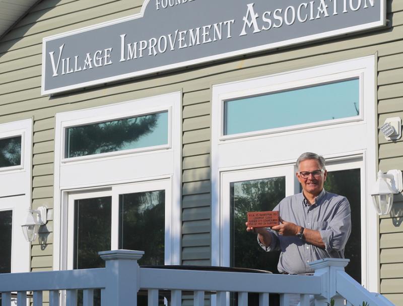 Village Improvement Association honors George Cole | Cape Gazette