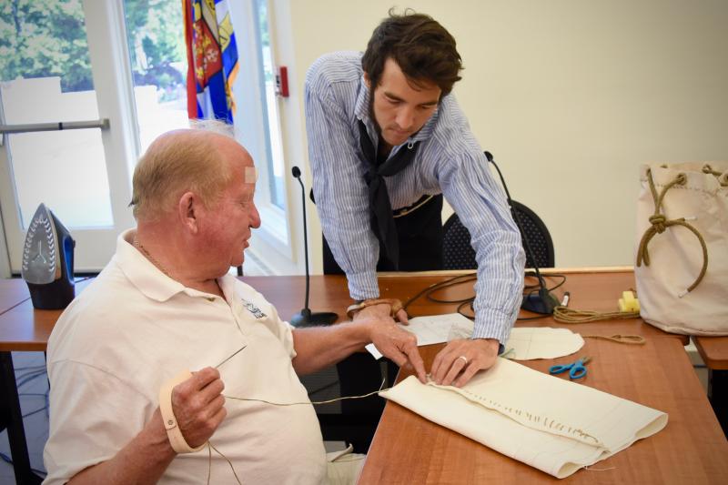 Handcrafted ditty bags require sewing skills | Cape Gazette