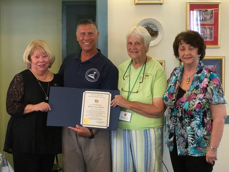 Smyk presents state proclamation to Women’s Club of Milton | Cape Gazette