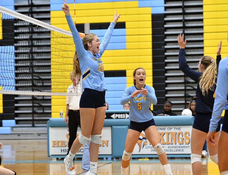 Cape volleyball downs Panthers 3-1 | Cape Gazette
