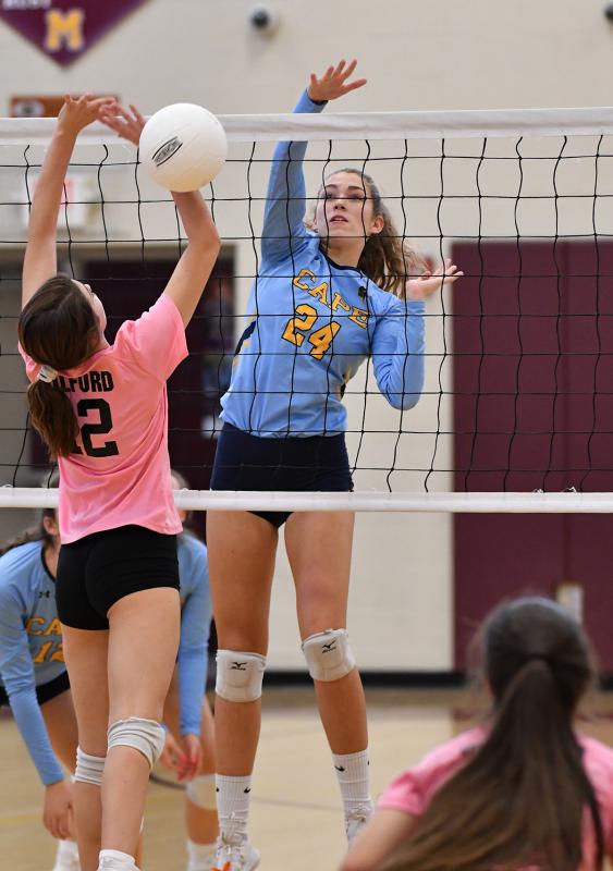 Cape volleyball brings the heat against Milford | Cape Gazette