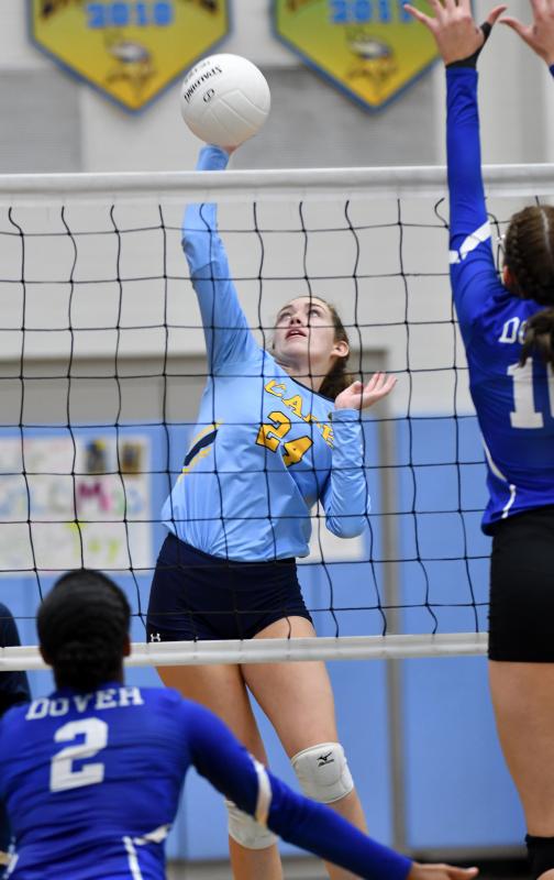 Cape volleyball outlasts Dover 3-2 | Cape Gazette