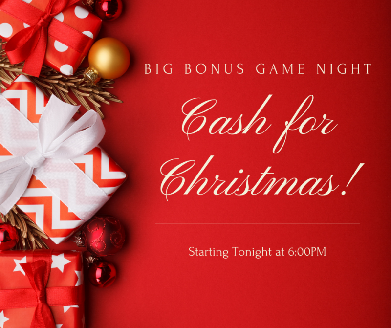 BIG BONUS Cash For Christmas Game Night! | Cape Gazette