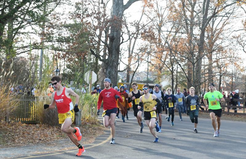 Huffin’ for Pumpkin Pie 5K field of related runners | Cape Gazette