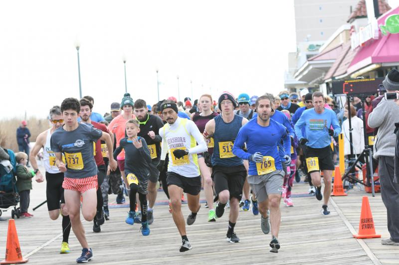 Race into the New Year 5K won by California kid on Rehoboth Boardwalk ...