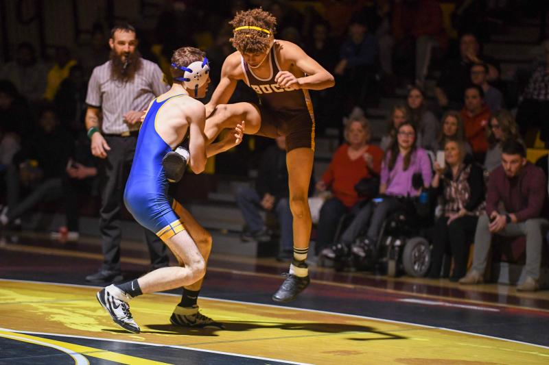 Milford wrestling snaps on Senior Night, beating Sussex Central 48-21 ...