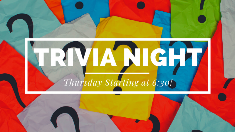 Team Trivia, Thursday at 6:30! | Cape Gazette
