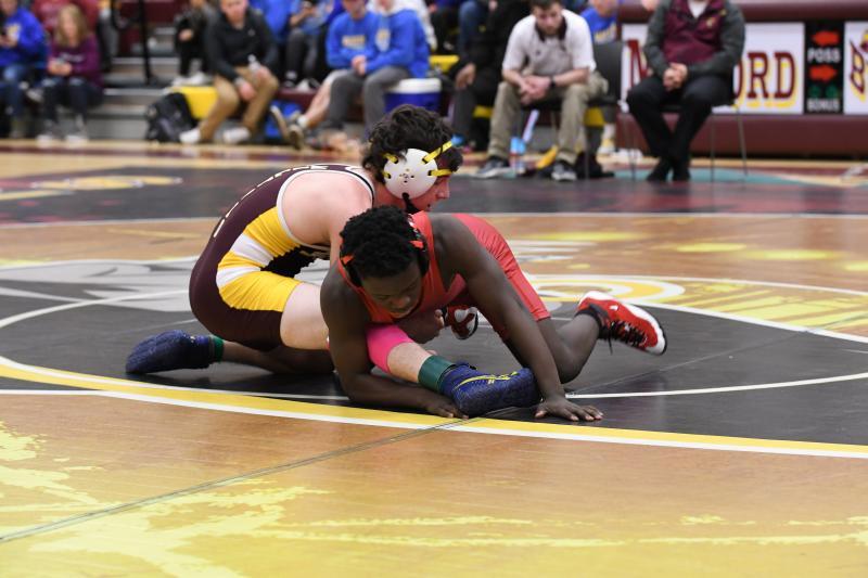 Cape’s Andre Currie wins 170-pound Henlopen Conference title | Cape Gazette