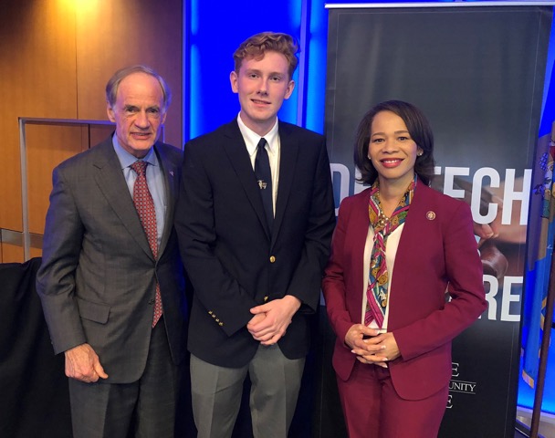 Frank Carter of Lewes speaks at service academy night | Cape Gazette