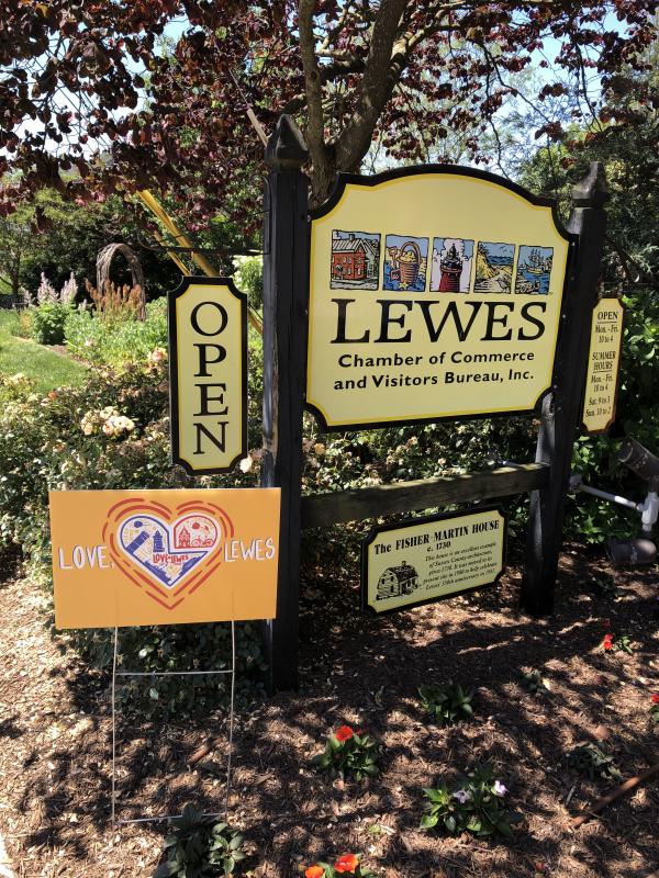 Love, Lewes branding campaign signs for sale | Cape Gazette