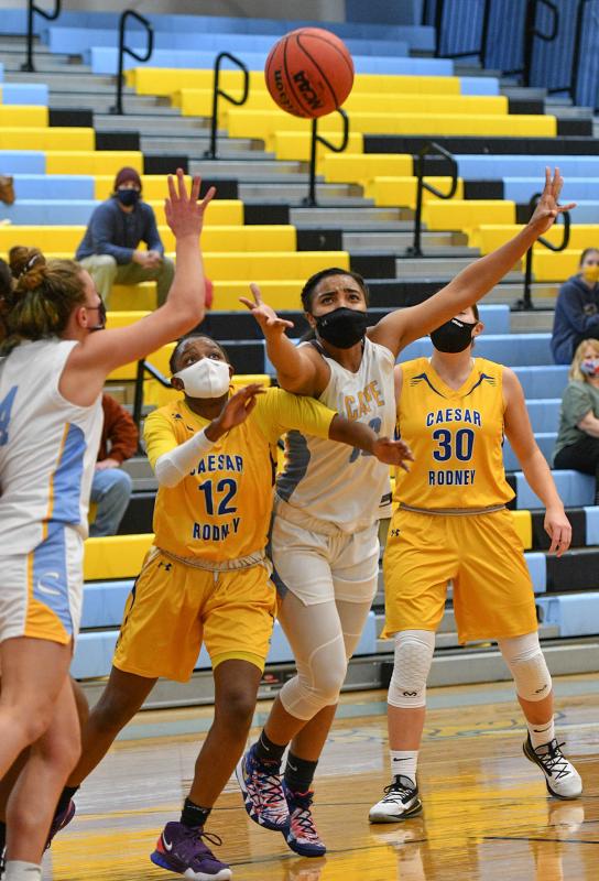 Cape girls’ basketball team handles Riders 50-29 | Cape Gazette