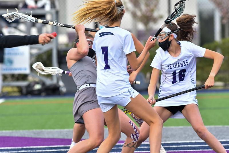 Seahawks fly away from Ravens 20-6 in girls’ lacrosse | Cape Gazette