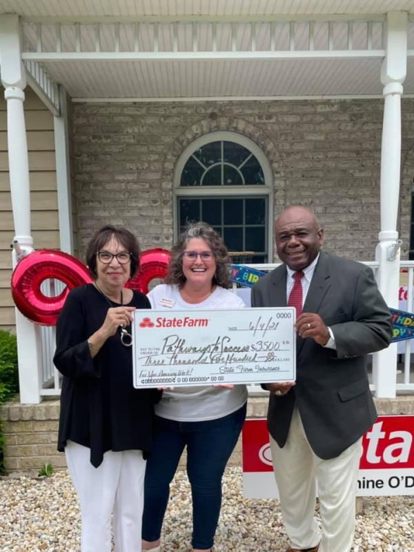 Pathways to Success thanks Jeanine O’Donnell for State Farm grant ...