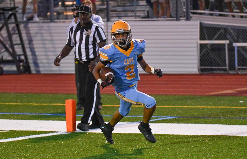 Cape football falls to Sallies 28-20 in home opener | Cape Gazette