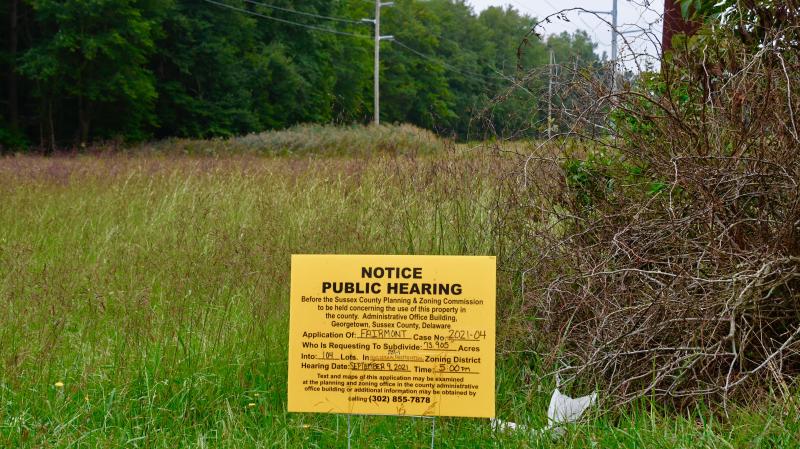 Sussex P&Z wants more traffic data on Autumndale | Cape Gazette