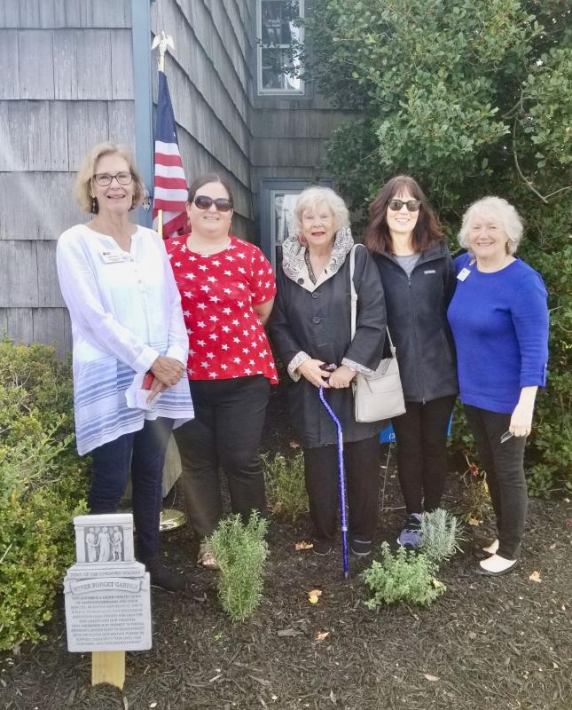 DAR Lewes chapter dedicates Never Forget Garden | Cape Gazette