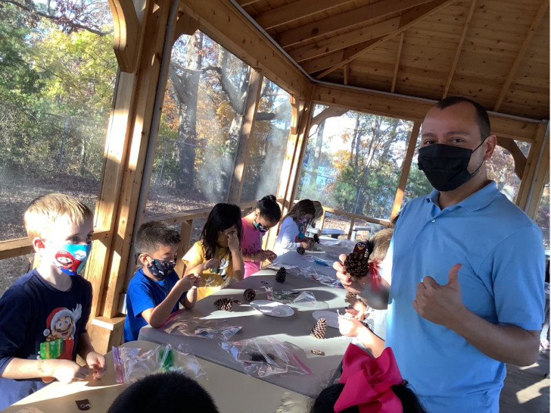 Milton Elementary first-graders utilize outdoor classroom | Cape Gazette