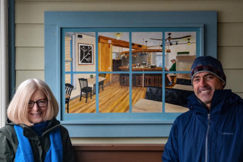 Kindle owner Matt DiSabatino recognizes trompe l’oeil artist | Cape Gazette