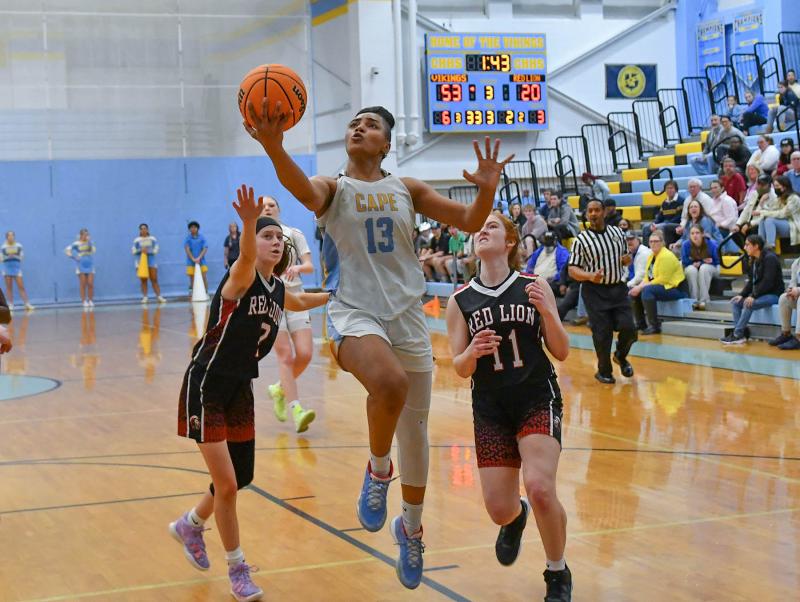 Cape girls’ basketball tames the Lions 66-43 | Cape Gazette