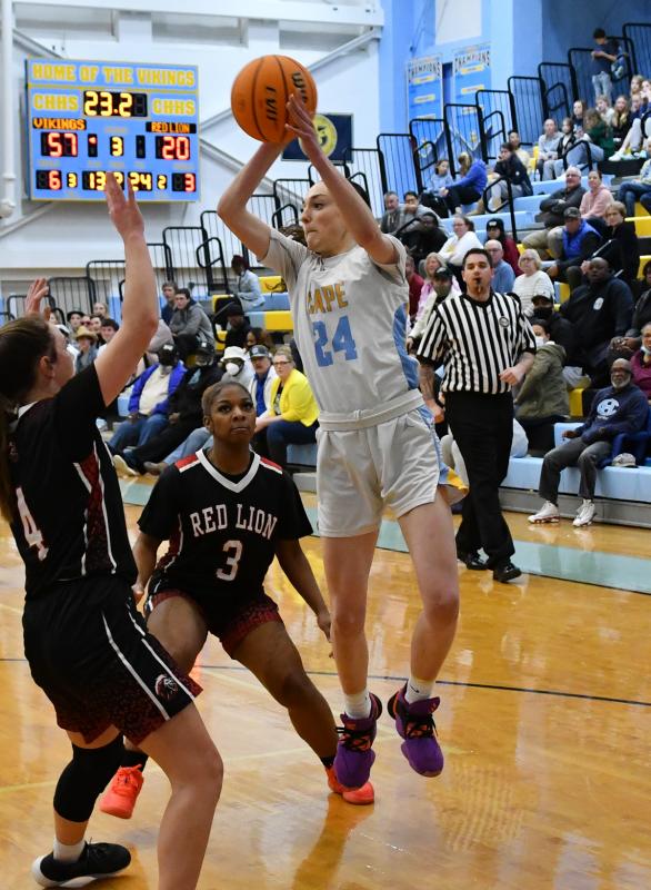 Cape girls’ basketball tames the Lions 66-43 | Cape Gazette