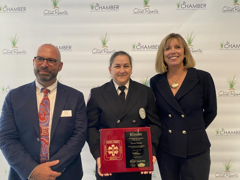 Freeman Valor Award goes to Sussex paramedic Maria Berdan | Cape Gazette