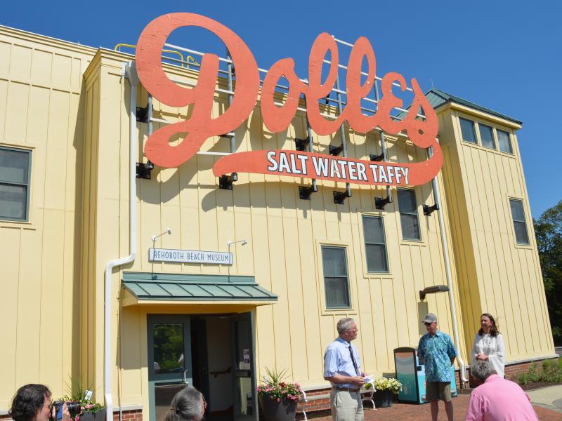Dolle’s sign has a new home on Rehoboth Beach Museum | Cape Gazette