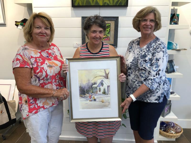 Art by Anne Buck to adorn Milton Holiday House Tour book cover | Cape ...
