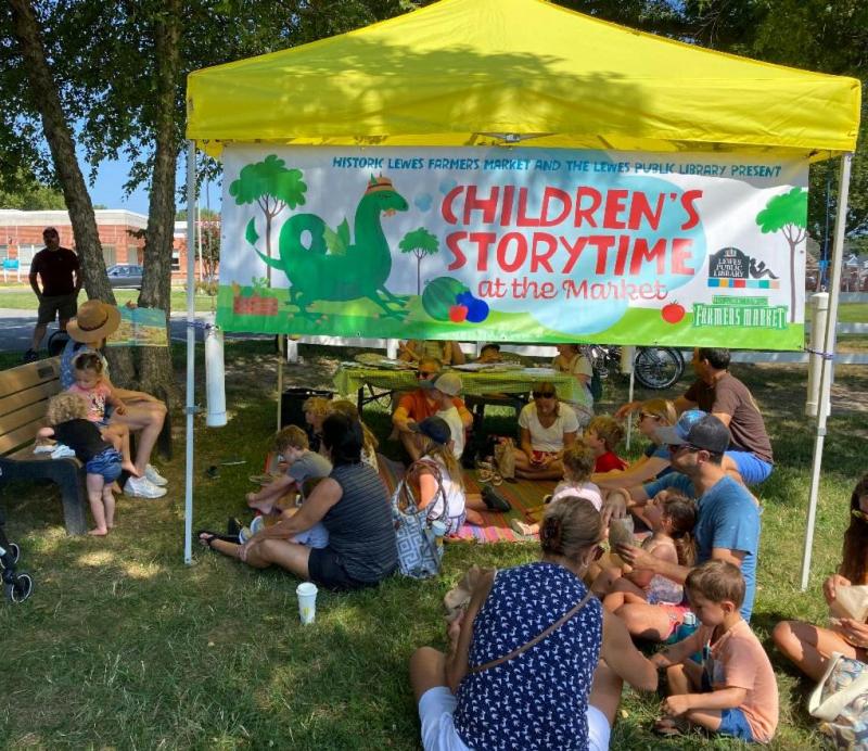 Children’s storytime continues at farmers market Sept. 17 | Cape Gazette