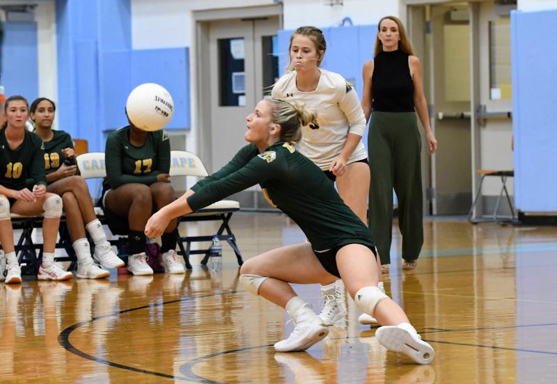 Indians volleyball squeaks out win over Cape | Cape Gazette