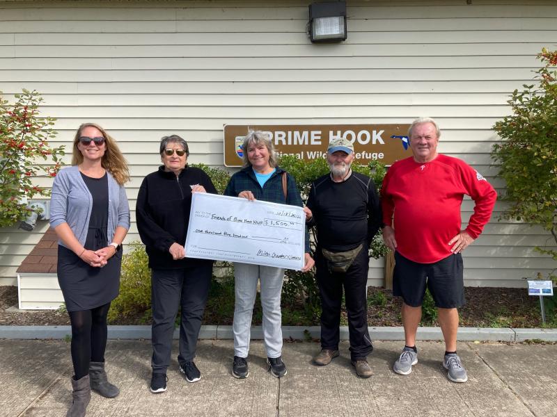 Milton chamber presents check to Friends of Prime Hook | Cape Gazette
