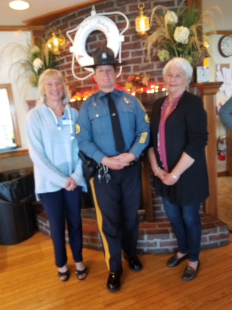 Women's Club of Indian River hosts state police corporal | Cape Gazette