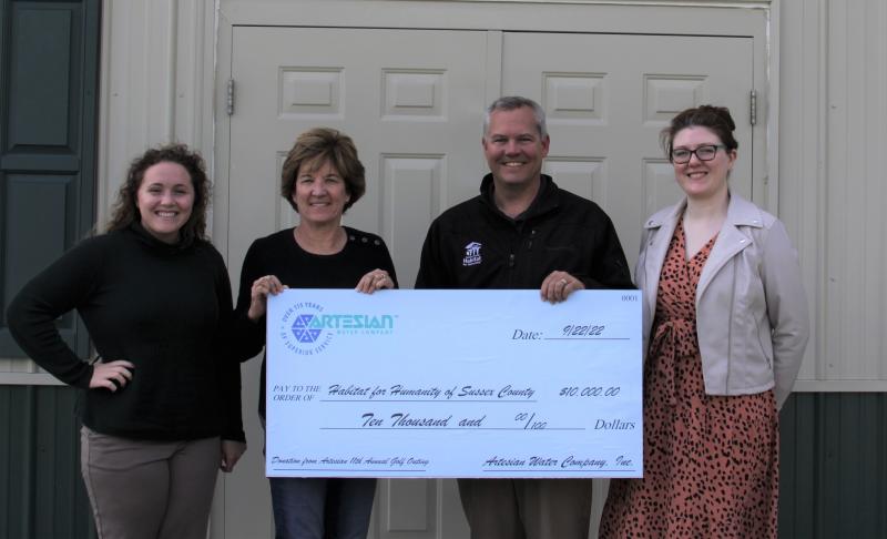 Artesian Water golf event nets $10K for Sussex Habitat | Cape Gazette