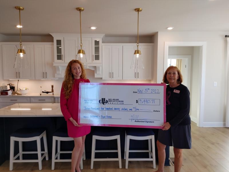 NV Homes & Ryan Homes support breast cancer coalition | Cape Gazette